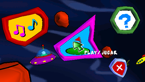 PSP自作ゲーム 「Fuzzy World Space Golf v2.0」 : ~Seventh Heaven~