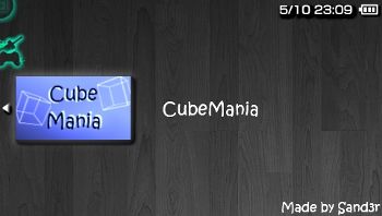 PSP自作ゲーム 「CubeMania Ver1.3」 : ~Seventh Heaven~