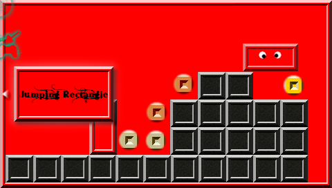 PSP自作ゲーム 「Jumping Rectangle」 : ~Seventh Heaven~