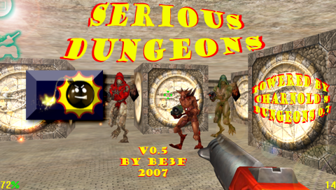 PSP自作ゲーム 「Serious Dungeons v0.5」 : ~Seventh Heaven~