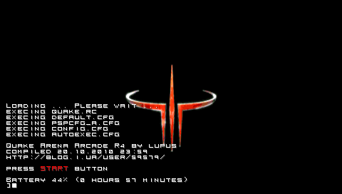 PSP自作ゲーム 「Quake Arena Arcade R4」 : ~Seventh Heaven~
