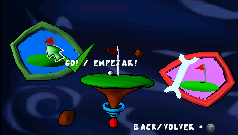 PSP自作ゲーム 「Fuzzy World Space Golf v2.0」 : ~Seventh Heaven~