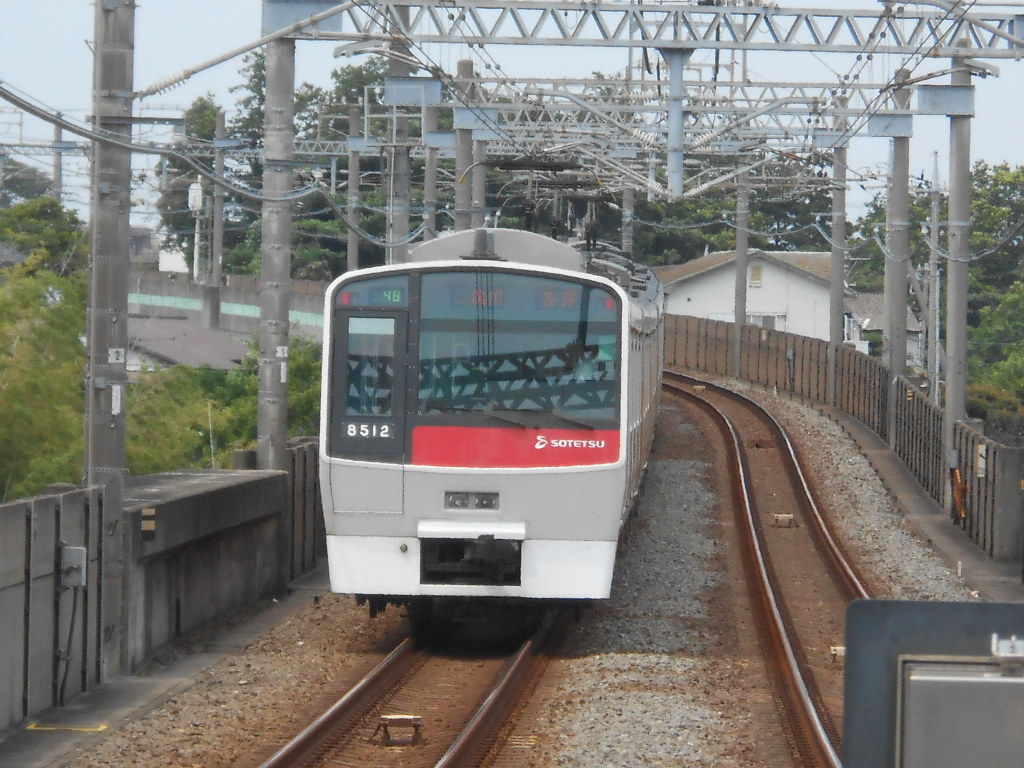 相鉄8000系8712F かなりプチ撮影会 : ねこさんののんびりブログ
