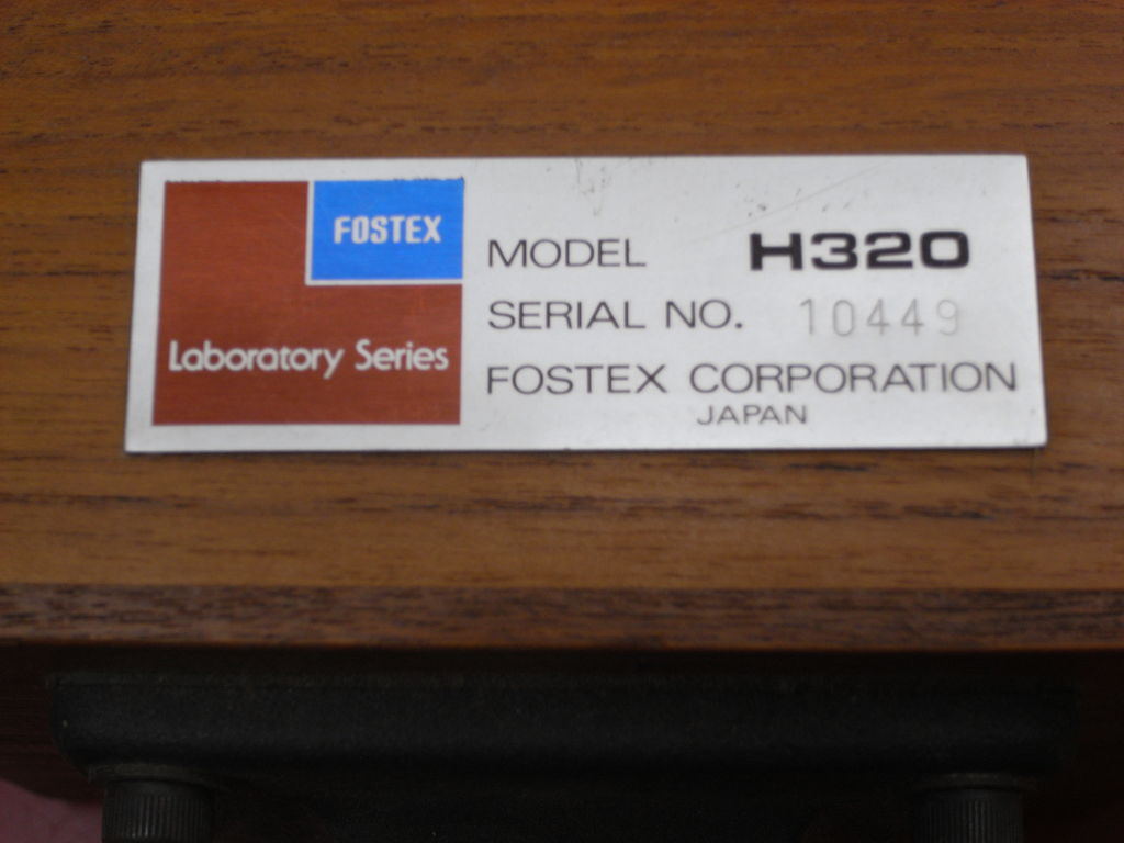 FOSTEX H320 入荷しました : ハードオフ・ブログ 長野