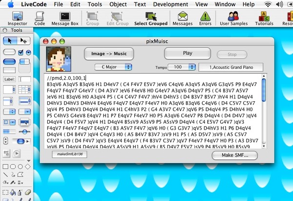 pixMusic -livecode : udi's blog