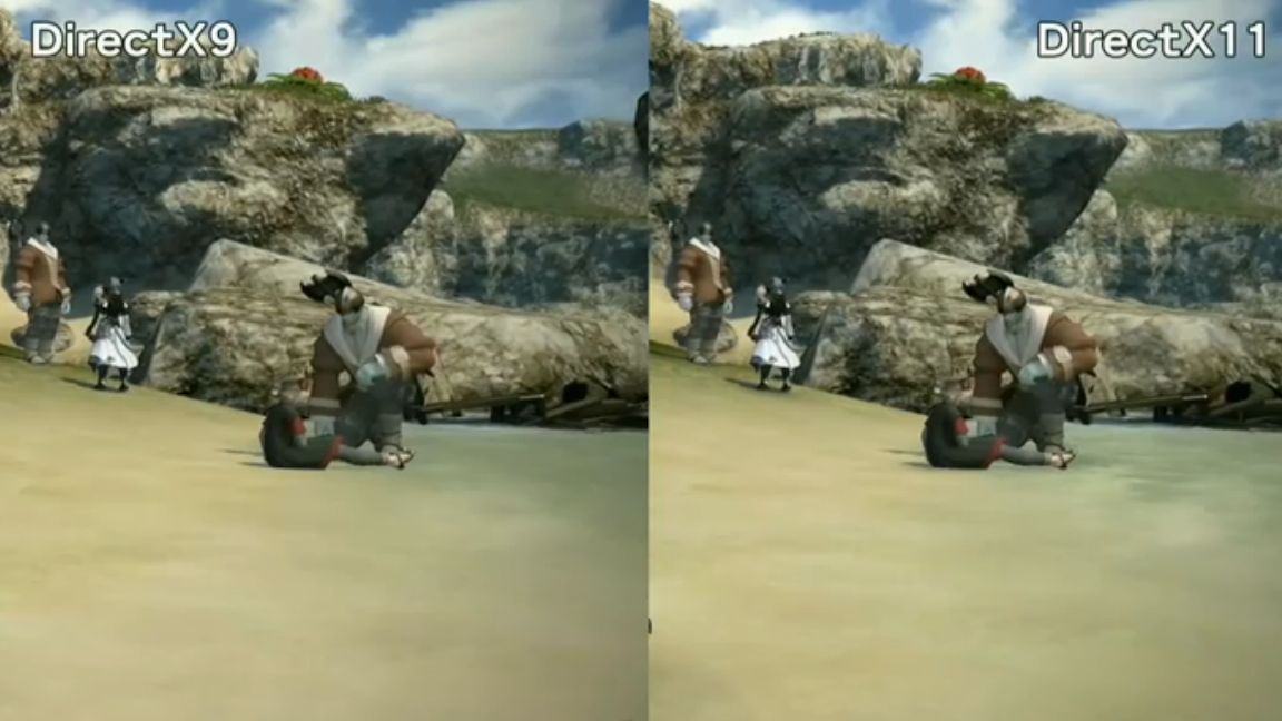 【新生FF14】DirectX11と9比較動画SSまとめ｜馬鳥速報