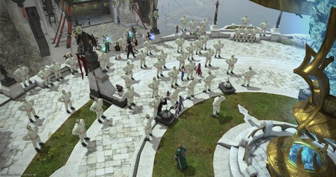 【FF14】とある海外鯖のリムサに謎のルガディンが大量に出現し話題に！海外ユーザー「新規が1日中これを目にするのを想像してみて！」｜馬鳥速報