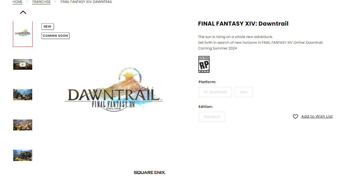 【FF14】北米e-STOREやSteamにてパッチ7.0「黄金のレガシー」商品ページがオープン！｜馬鳥速報