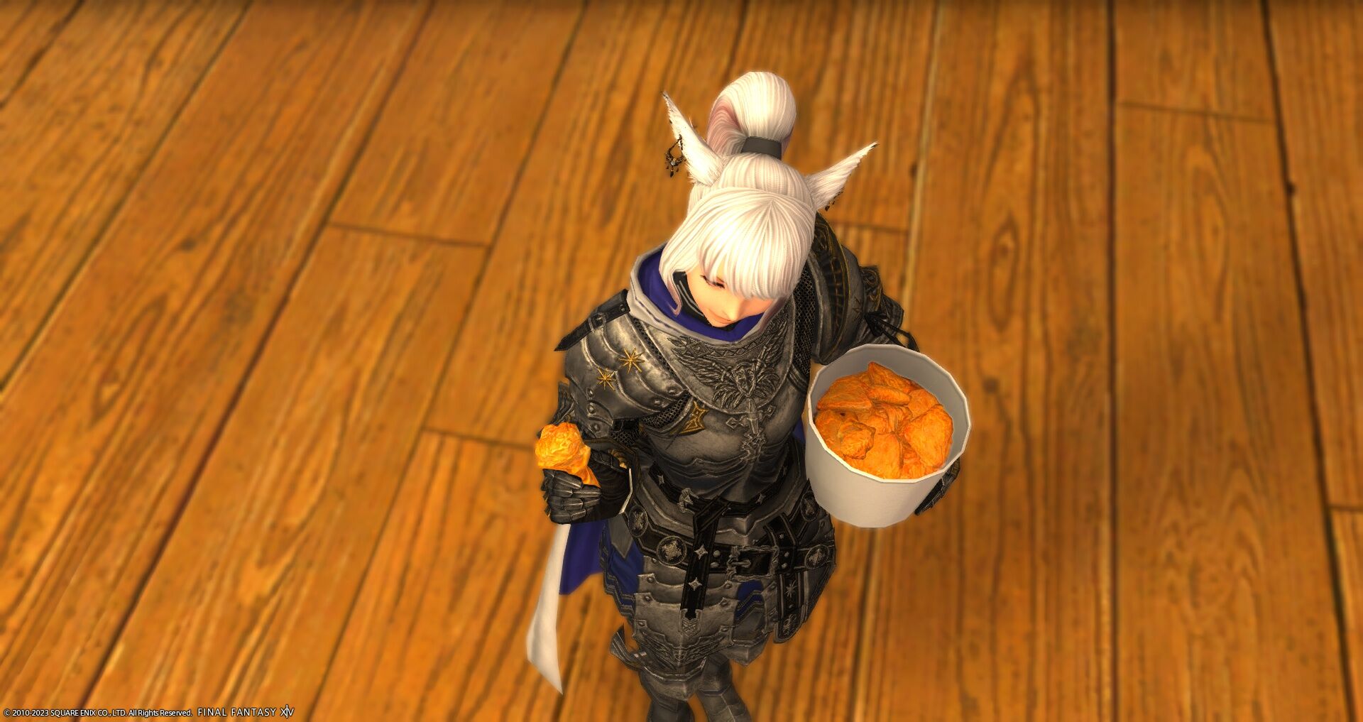 【FF14】KFCコラボで入手できるエモート「フライドチキンを食べる」のSSまとめ｜馬鳥速報