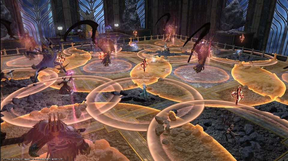 【FF14】平昌オリンピック開会式のとあるシーンがAoEに見えてしまった光の戦士たちwwwwwwww【極平昌五輪】｜馬鳥速報