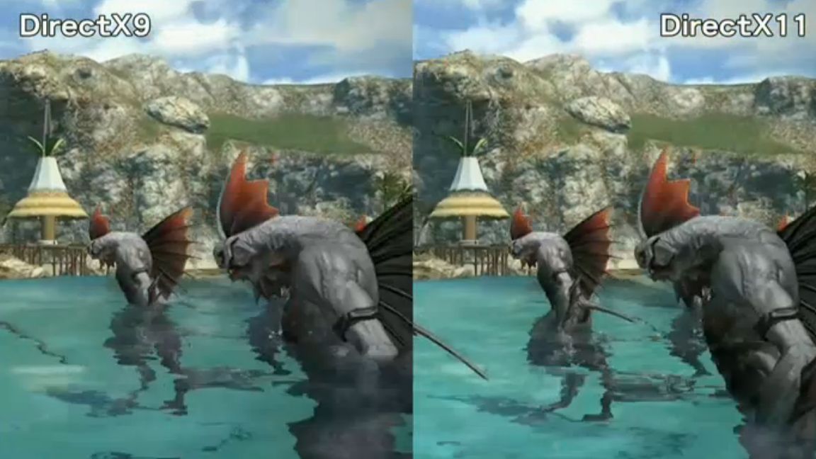 【新生FF14】DirectX11と9比較動画SSまとめ｜馬鳥速報