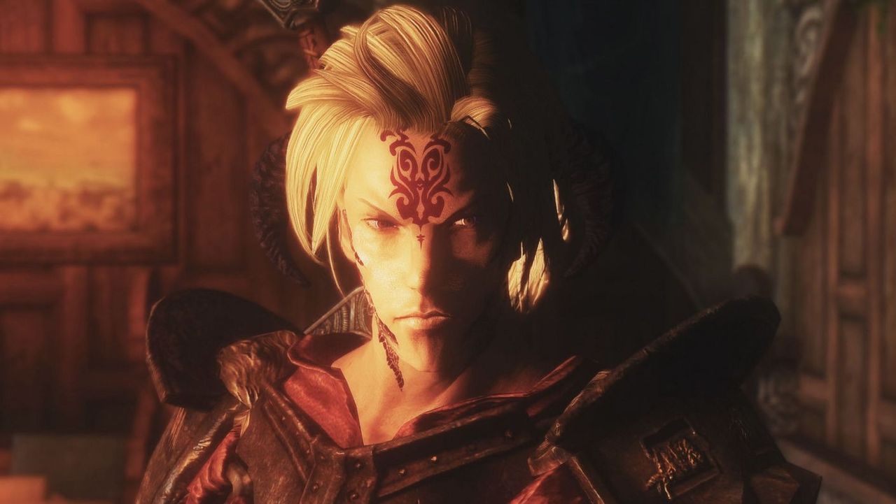 【蒼天FF14】とあるユーザーが「Skyrim」のMODで作成したアウラが美しい・・・【画像有】｜馬鳥速報