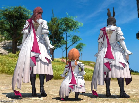 【FF14】全部位2箇所染色対応！FFBE幻影戦争コラボの「マシュリー・コスチュームセット」がめちゃくちゃ可愛いと話題に！｜馬鳥速報