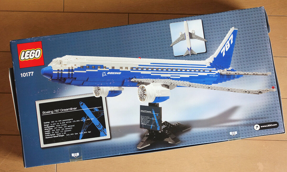 LEGO 10177 Boeing 787 Dreamliner 2006年 : Lego倉庫？置き場所が無い！ Lego warehouse ...