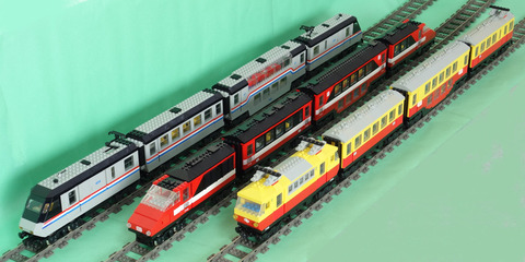 インターシティエクスプレス 4458 7740 7745 : Lego倉庫？置き場所が無い！ Lego warehouse? There's ...