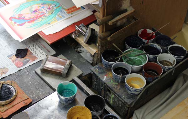 初音ミク 木版画「歌姫東海道初音未来」 : 芸艸堂 店主の日記 初音ミク 木版画「歌姫東海道初音未来」 : 芸艸堂 店主の日記