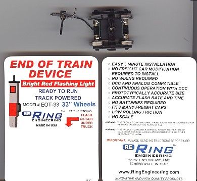 アクセサリィ04：END OF TRAIN(EOT) DEVICE（動画あり） : up1853のblog HOアメリカ型
