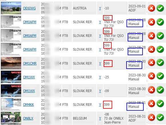 無線・電子工作と趣味の日記 : eQSL FT8で届いたQSLのレポートが599?