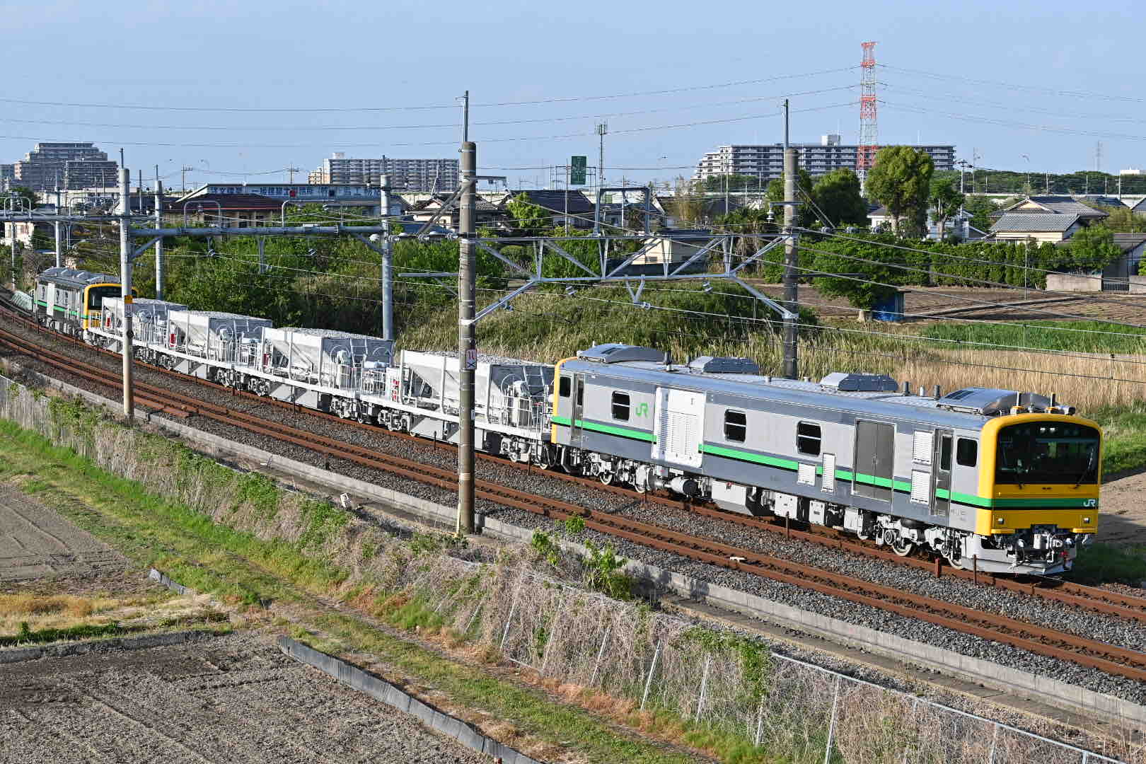 4/30 回9124D GV-E197系 返却回送 : ワラ鉄2