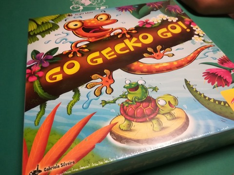 『ゴーゲッコーゴー』(Go Gecko Go!) : 移動ボードゲームおじさん うりおのボードゲーム日記