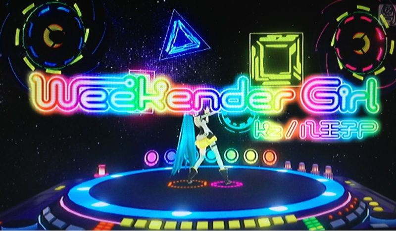 Project DIVA Fプレイの記録。(Weekender Girl篇) : ＊うさぎの桜＊