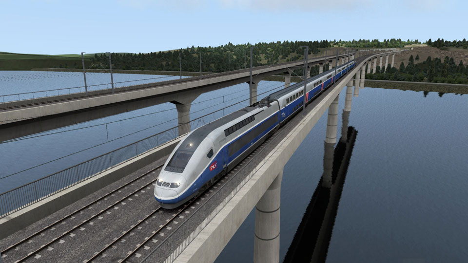 TRAIN SIMULATOR HIGH SPEED TRAINS : 石（シリコン）の記録