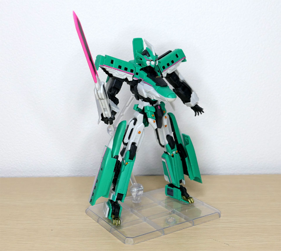 MODEROID SHINKALION E5 HAYABUSA : 石（シリコン）の記録