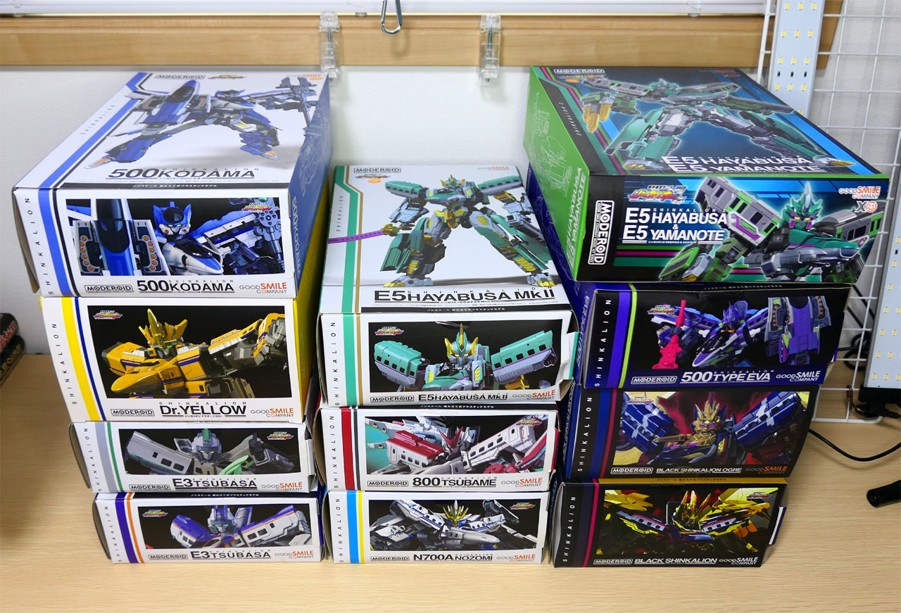 MODEROID SHINKALION E7 KAGAYAKI : 石（シリコン）の記録