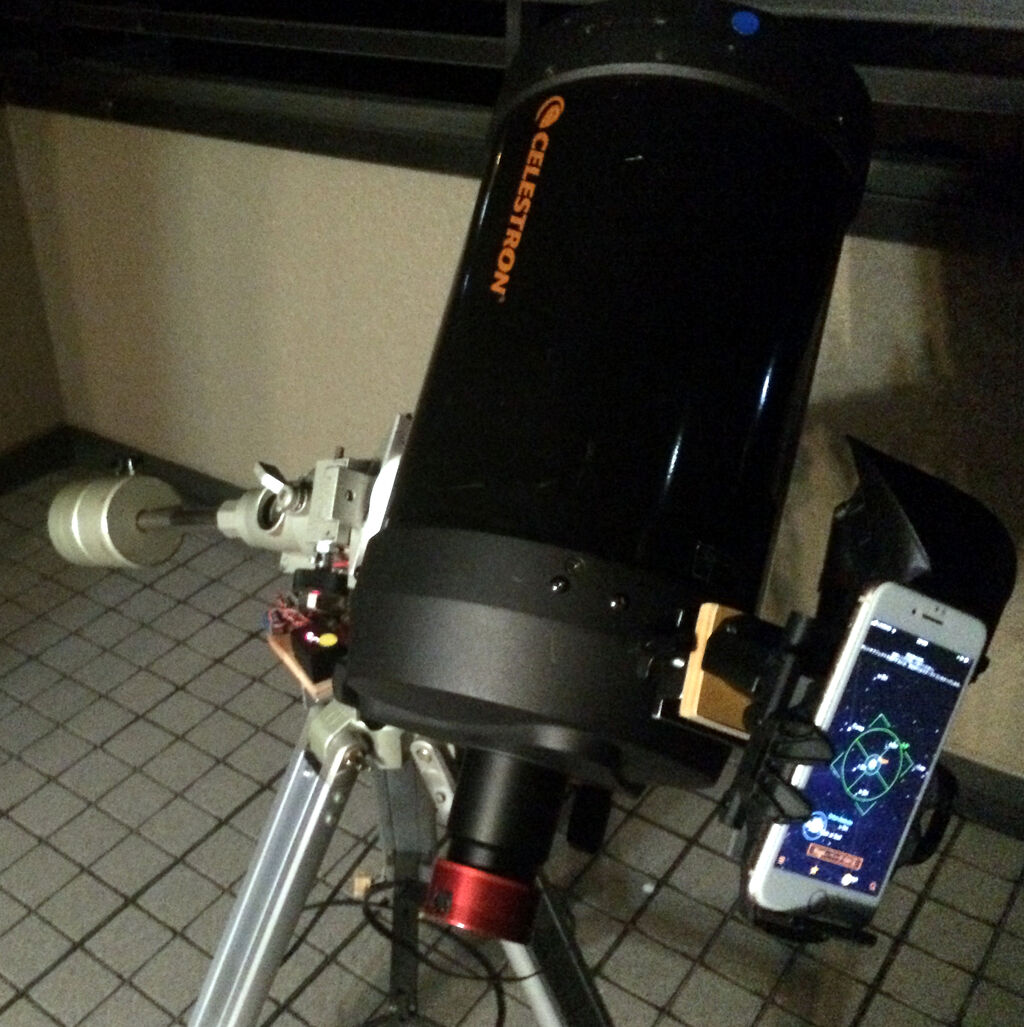 SP赤道儀とStarSenceExplorerでC8(20cmF10)の電視観望 : 浮気 SP赤道儀とStarSenceExplorerでC8(20cmF10)の電視観望 : 浮気