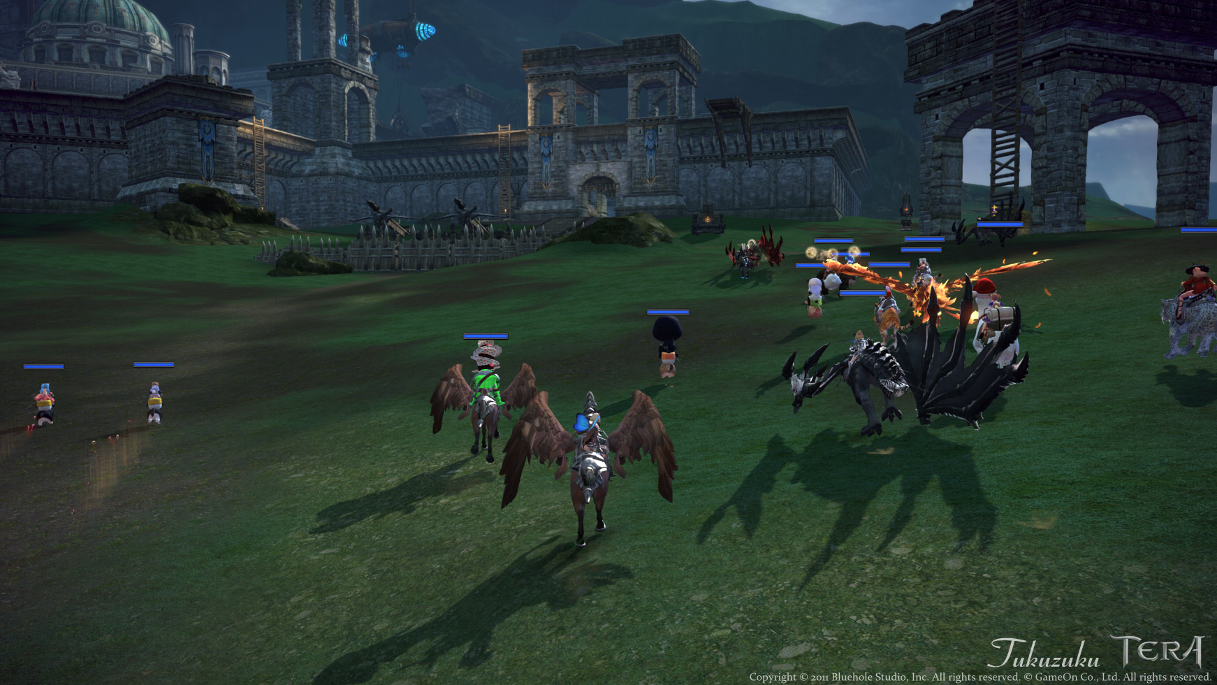 【TERA】ScreenShots[砲火の戦場] : Valkyrie