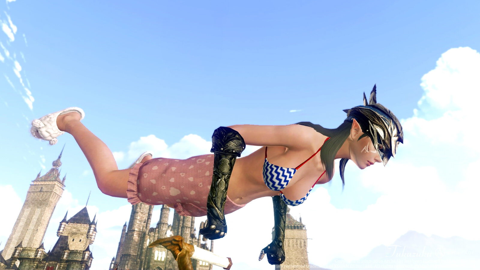 エクスプローラーの緑バーと【ArcheAge】 : Valkyrie