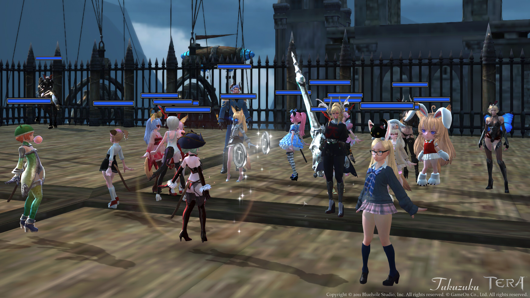 【TERA】ScreenShots[砲火の戦場] : Valkyrie