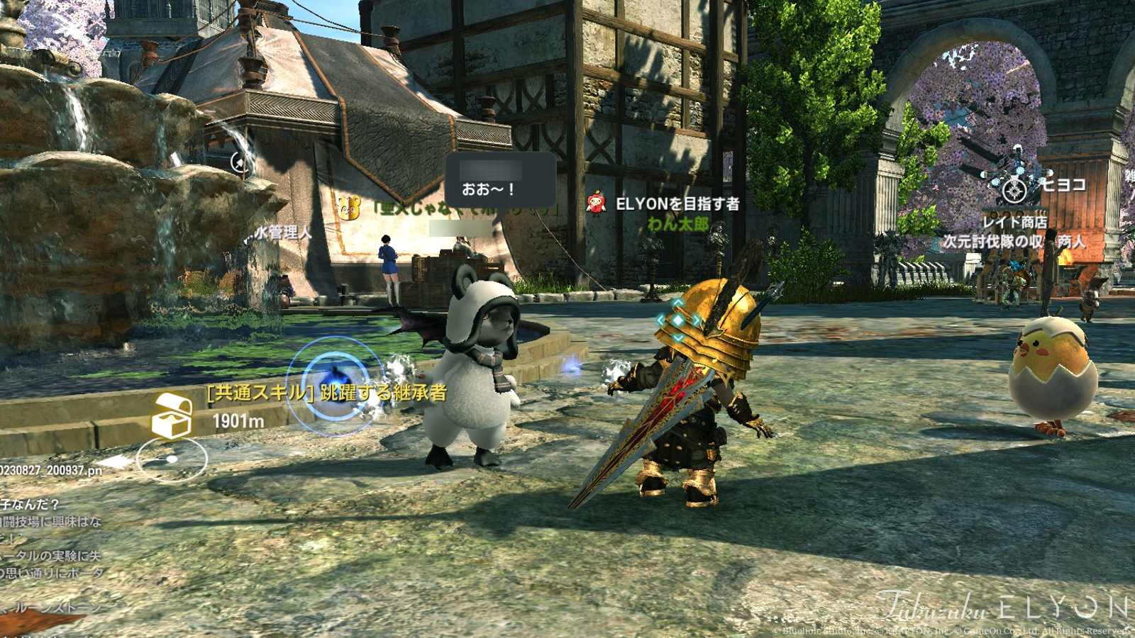 【ELYON】TERAの思い出と、撮影会予告 : Valkyrie