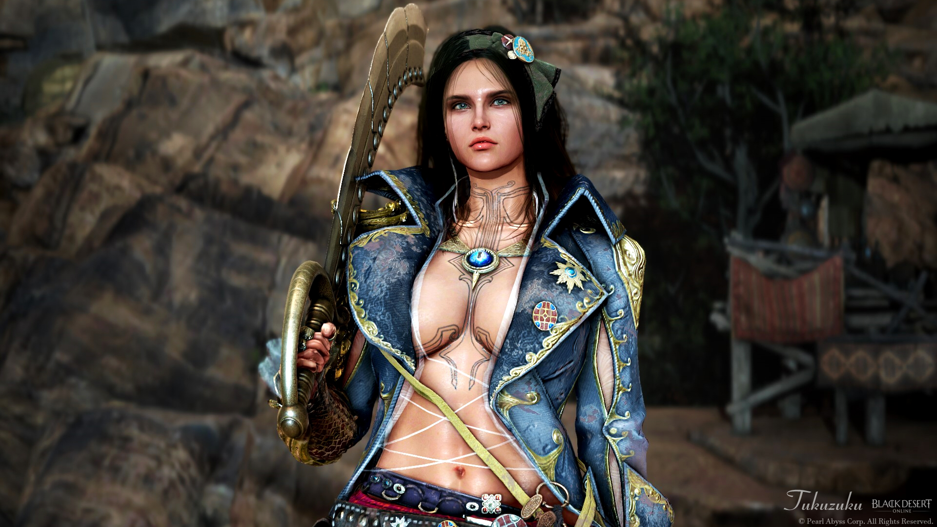 【黒い砂漠】ScreenShotsと【BLESS Unleashed】のマスク : Valkyrie