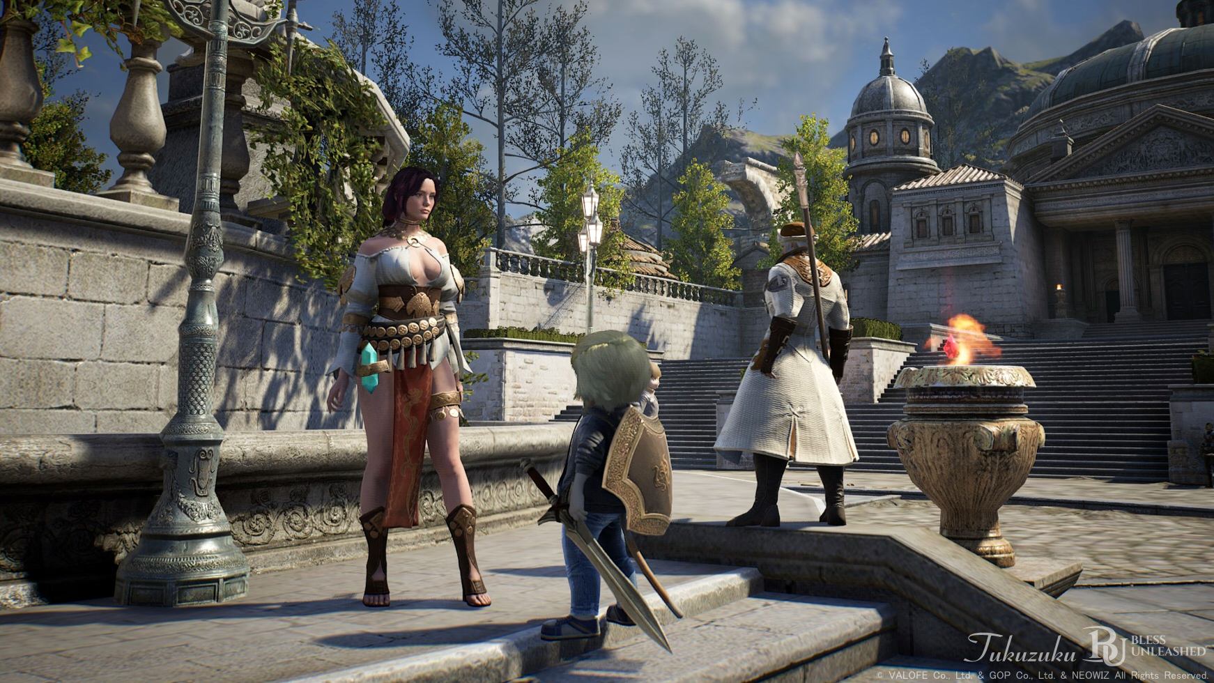 【BLESS U】都市カンパーニャと衣装 : Valkyrie