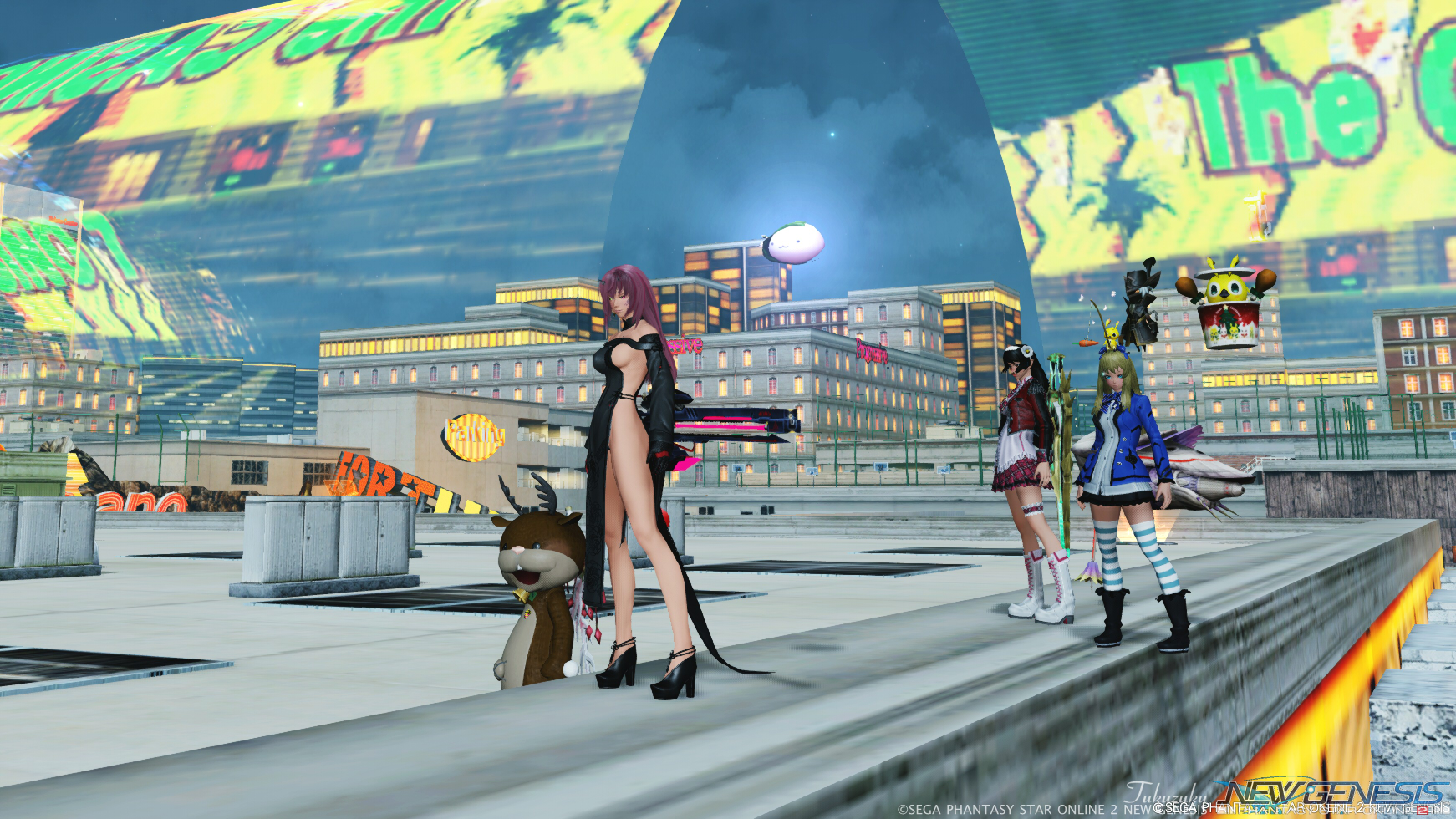 【PSO2NGS】ScreenShots : Valkyrie