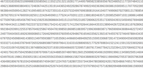 サイエンスニュースまとめ☆ななめ読み : テキストファイルで22.6MB「史上最大の素数」約2年ぶりに更新、50番目のメルセンヌ素数で桁数は ...