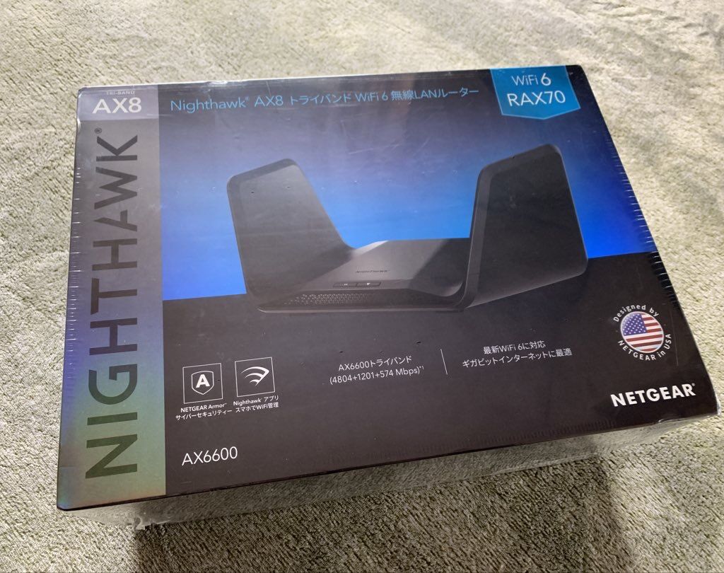 【レビュー】自宅の回線をファーストクラスへ引き上げる「Nighthawk AX6600 トライバンド WiFiルーター RAX70」 : 魔王 ...