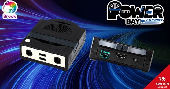 スマブラ勢が喜ぶLANポート&GCコンポートを搭載したSwitch用ドック”Brook Powerbay Ethernet”が予約受付開始 ...