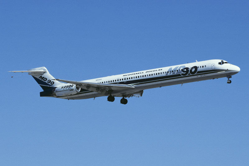 MD-90 : 飛行機好きの " つぶやき"