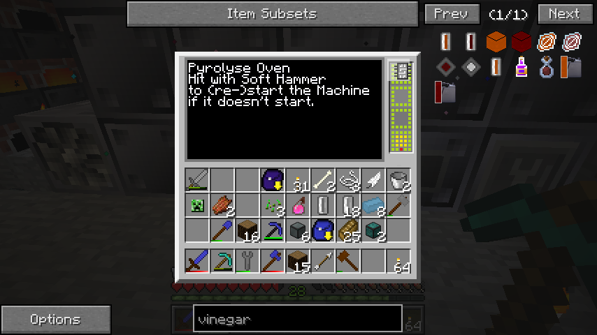 Retrogregtive ～色んなGregtechでまったり遊ぶ～:【Gregtech5】木炭製造の自動化(Pyrolyse Oven)