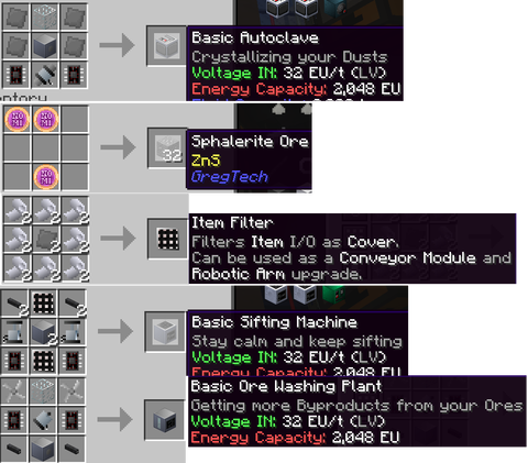 Retrogregtive ～色んなGregtechでまったり遊ぶ～:【GregtechCE】電気高炉とPyrolyse Ovenの配備