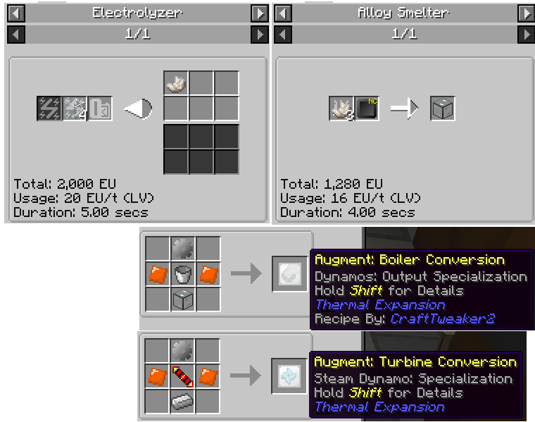 Retrogregtive ～色んなGregtechでまったり遊ぶ～:【GregtechCEu】電気高炉とPyrolyse Ovenの配備