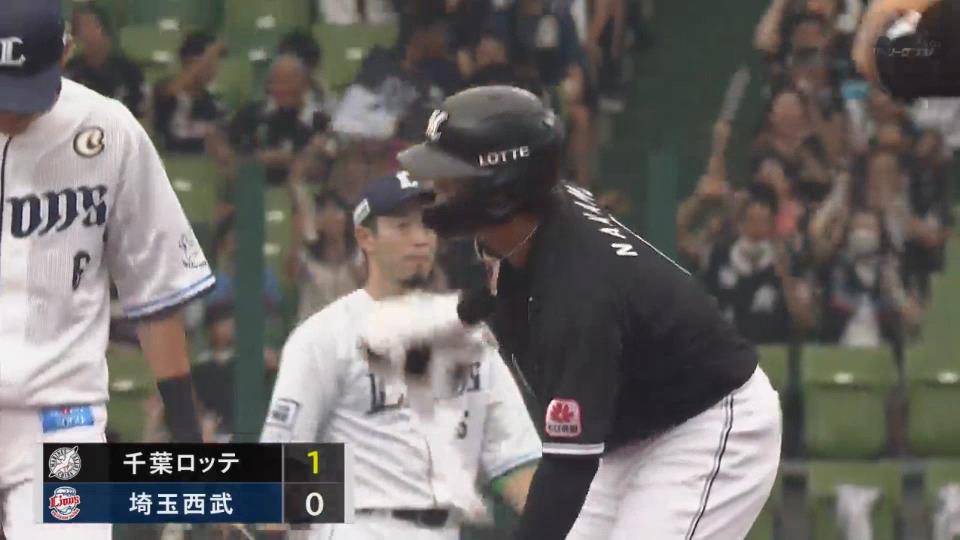 平良キラー中村奨吾タイムリー！そしてポランコ第24号2ランきたぁぁぁぁ！ロッテ3点先制！ : まとめロッテ！