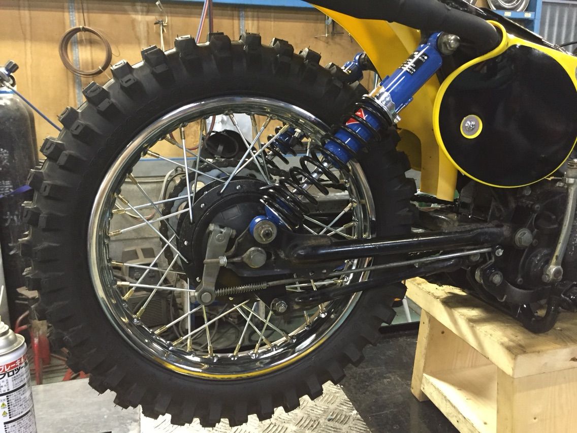 人もマシンもビンテージ！ブログ : YZ80D進捗