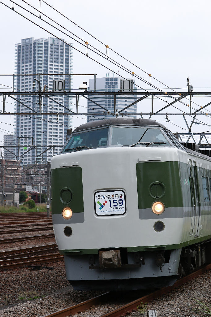 2018/05/26・27・30 Y159記念列車の旅・関連列車 : 線路際の常連客