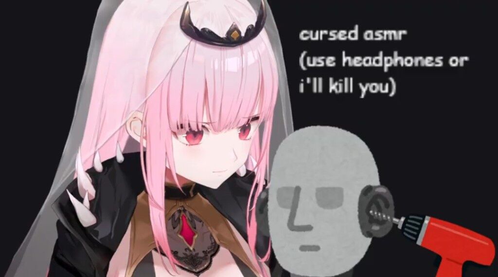 【ホロEN】カリオペが朝から激しいASMRやってるよ『CURSED ASMR』:VTuberNews