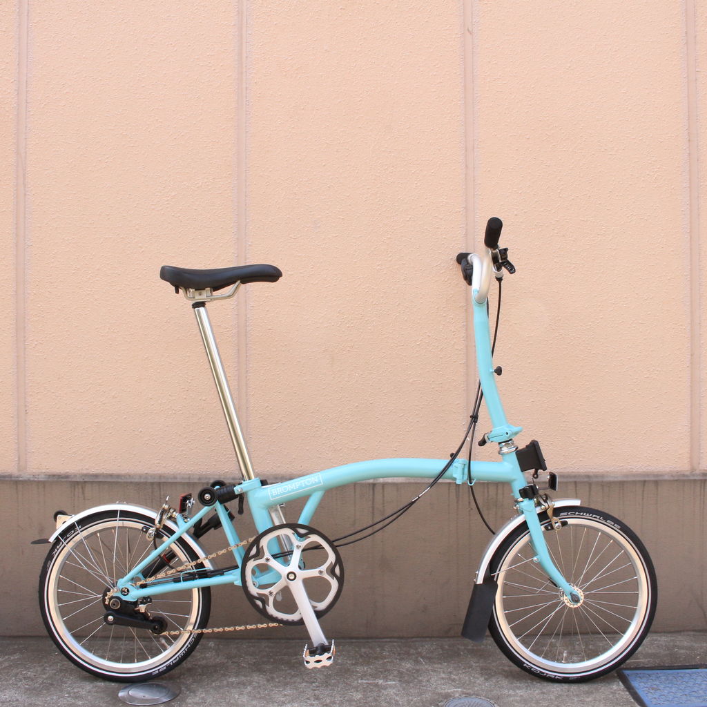 2017 BROMPTON M2L B-SPOKE [グレー x ベリークラッシュ 2017 BROMPTON M2L B-SPOKE [グレー x ベリークラッシュ
