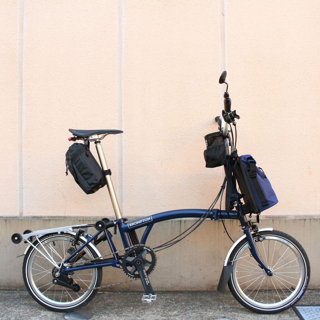 2021 BROMPTONをさっそくROTORクランク化 [BBはENDURO XD-15C 2021 BROMPTONをさっそくROTORクランク化 [BBはENDURO XD-15C