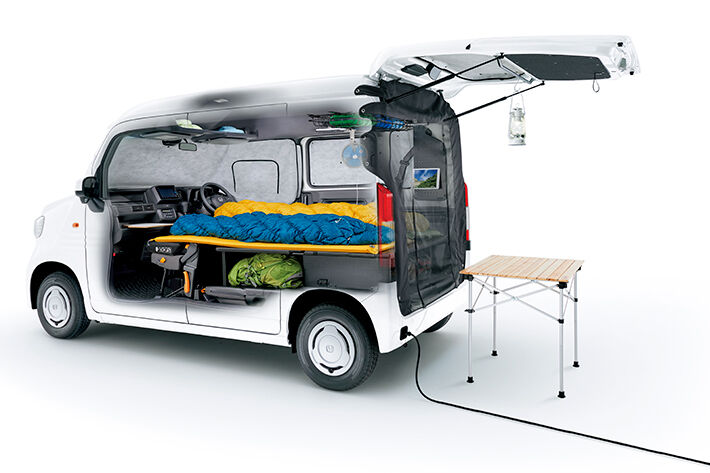 ホンダが新型「MEV-VAN」を実車公開！内装の画期的なデザインに注目！ : ワイワイ車ちゃんねる